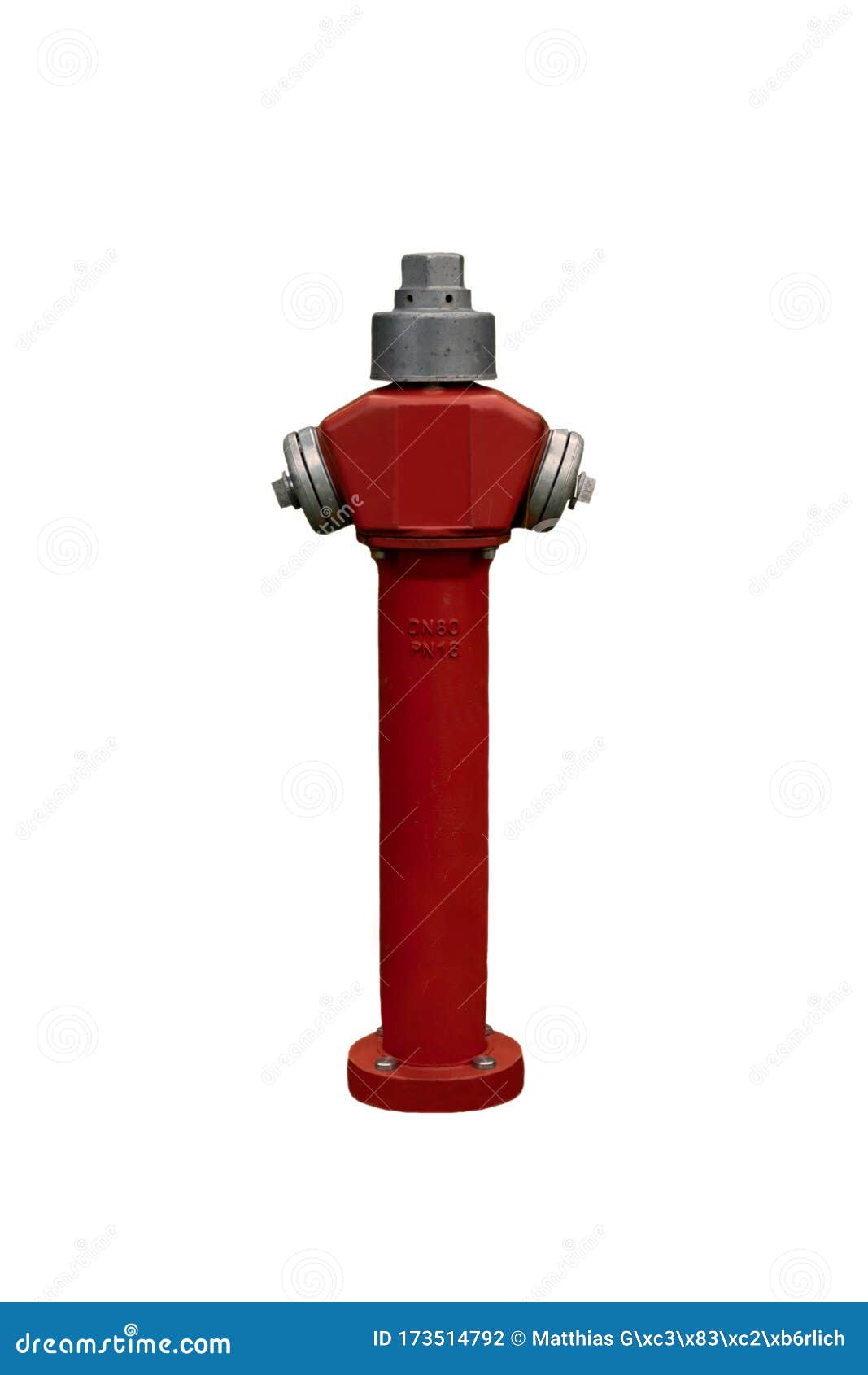 Red Isolated Hydrant from Germany Stock Photo - Image of germany ...