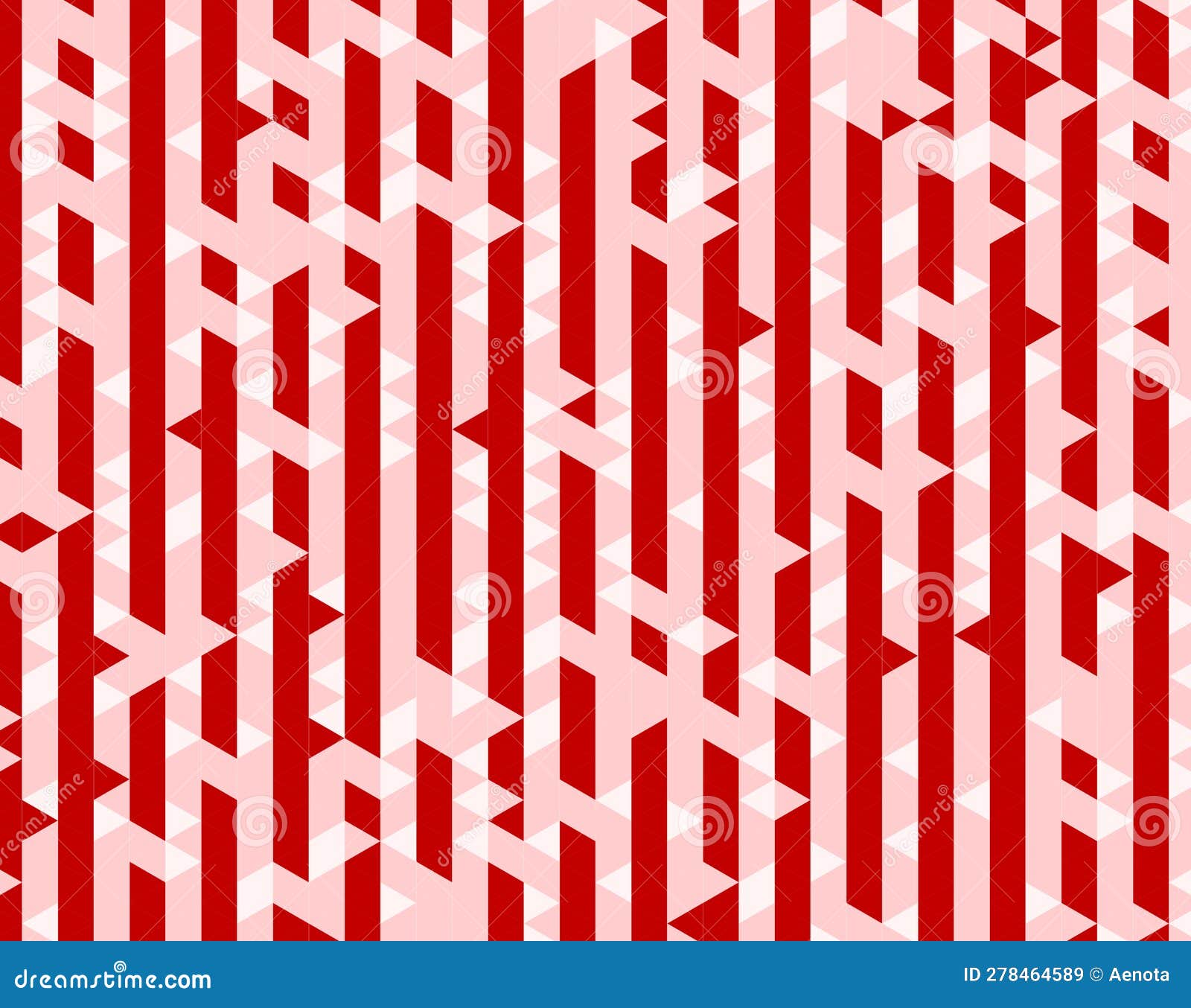 Red Isometric Graphic Background Vector Illustration Stock Vector ...