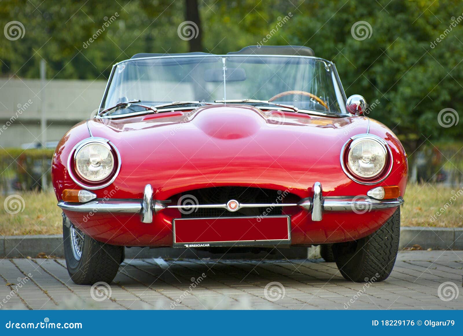 Red Jaguar E-Type. Modelyear 1963 Retro Car Editorial Photo - Image of ...