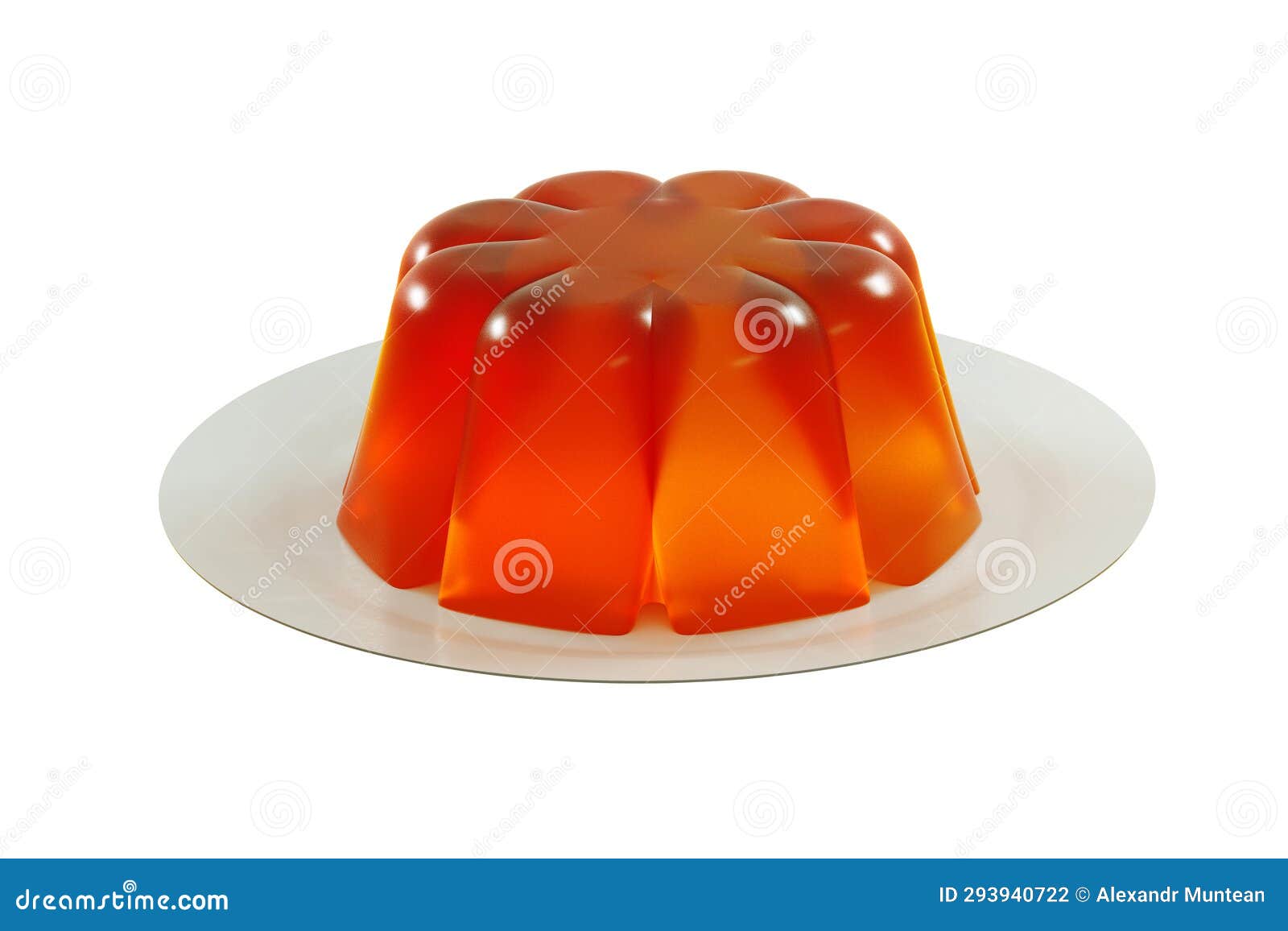 Jelly Pudding Pattern Seamless. Sweet Jell Background. Sweetness ...