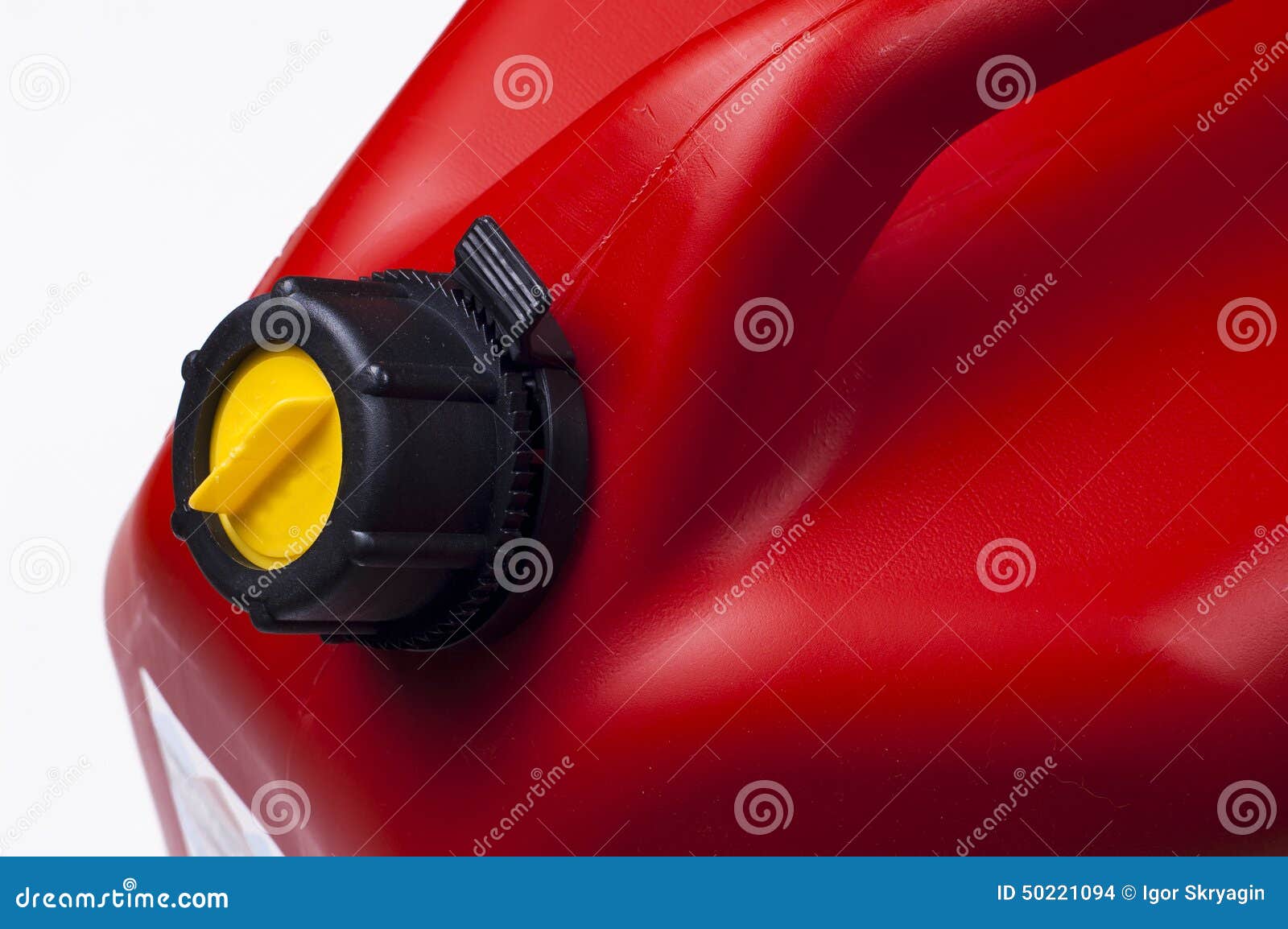 Red jerry can stock photo. Image of flammable, gasoline - 50221094