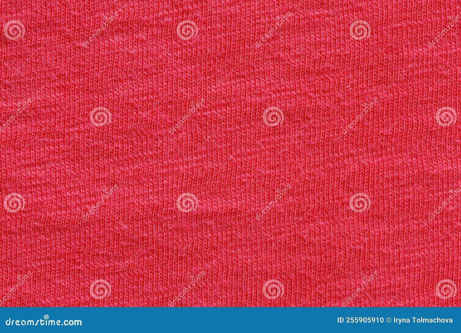 Red Jersey Knitted Fabric Texture Abstract Background. Stock Photo ...