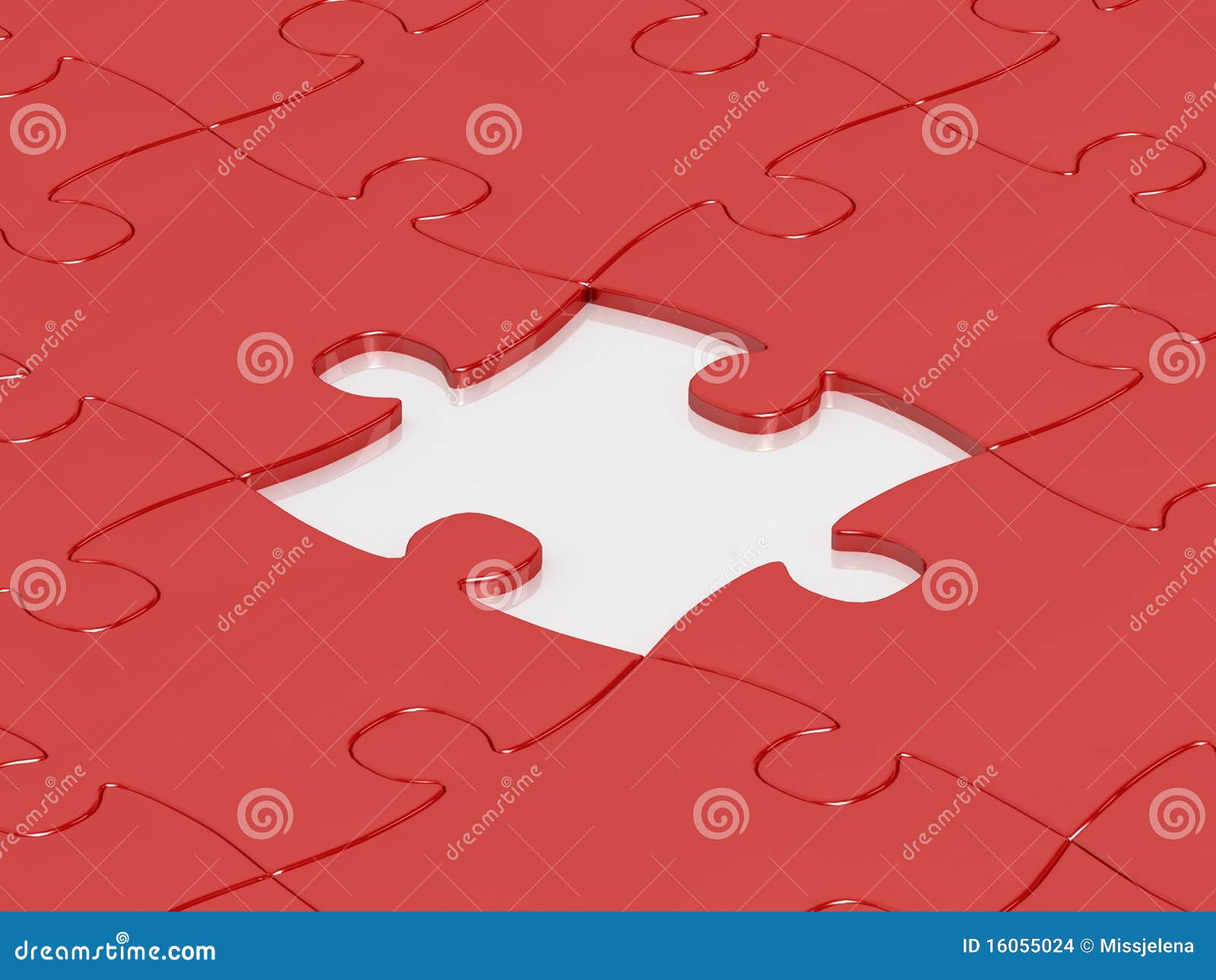 Red jigsaw puzzle pieces stock illustration. Illustration of group ...