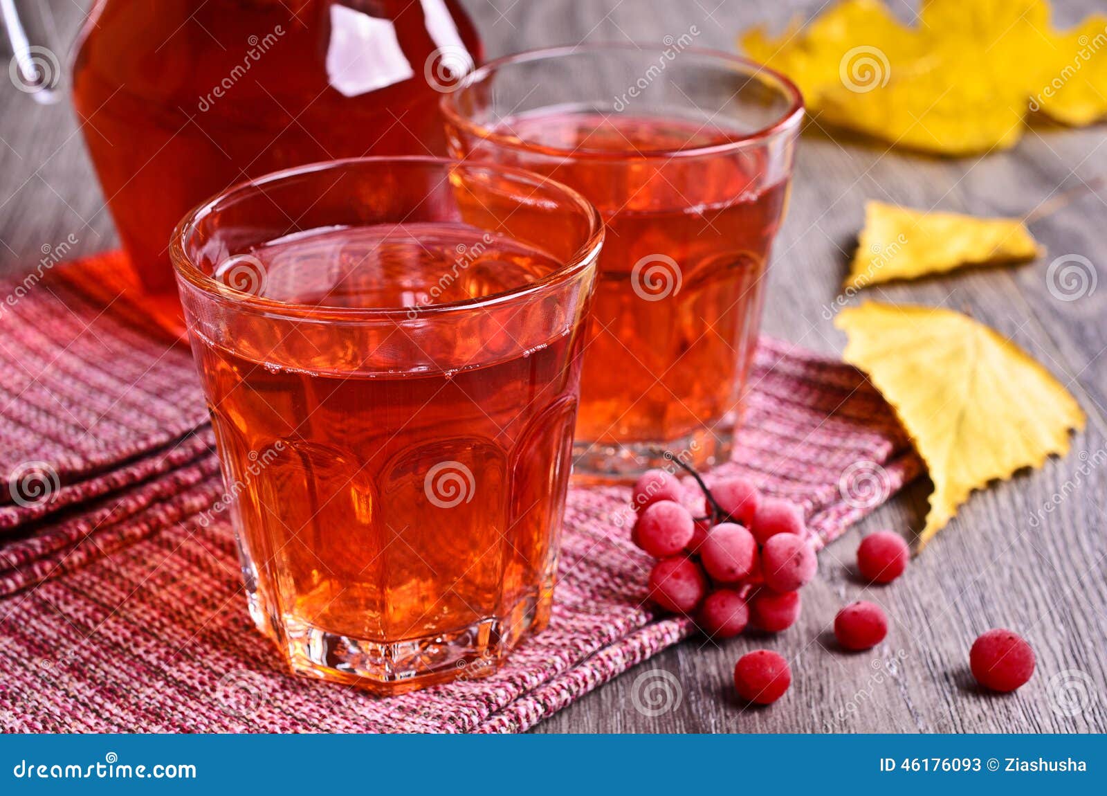 Red juice stock image. Image of juice, compote, closeup - 46176093