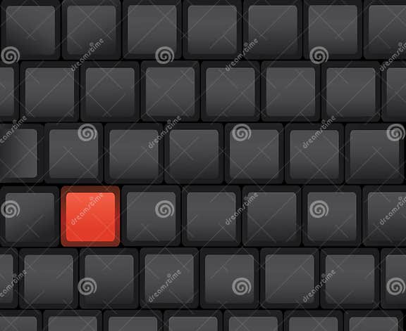 Red key stock vector. Illustration of problems, financial - 22003193