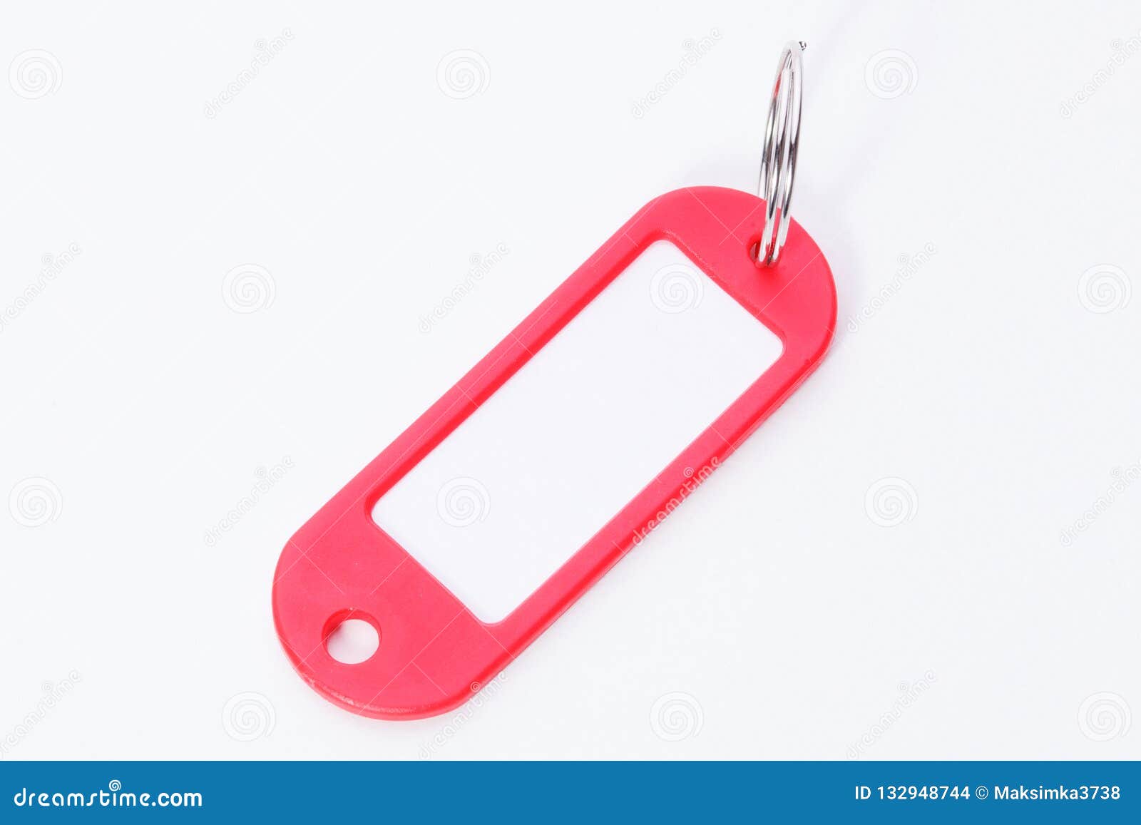 Red key fob. stock photo. Image of grind, open, cutout - 132948744