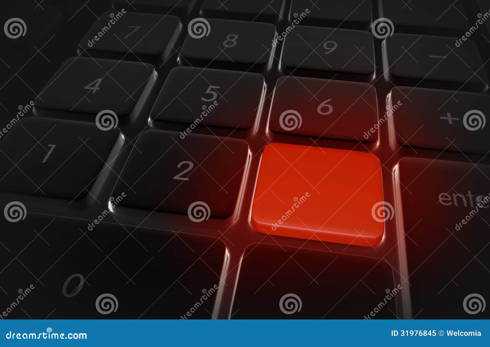 Red Keyboard Alert Button stock image. Image of press - 31976845