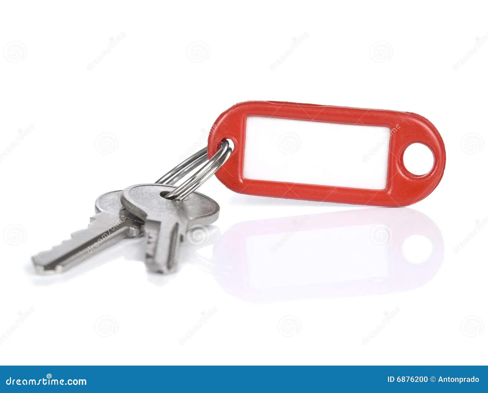 Red keyring stock photo. Image of estate, keys, keyring - 6876200