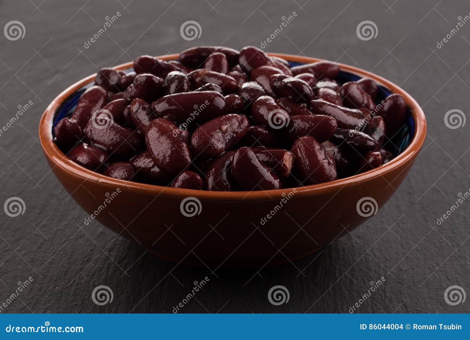 Red kidney beans in a dish stock photo. Image of closeup - 86044004