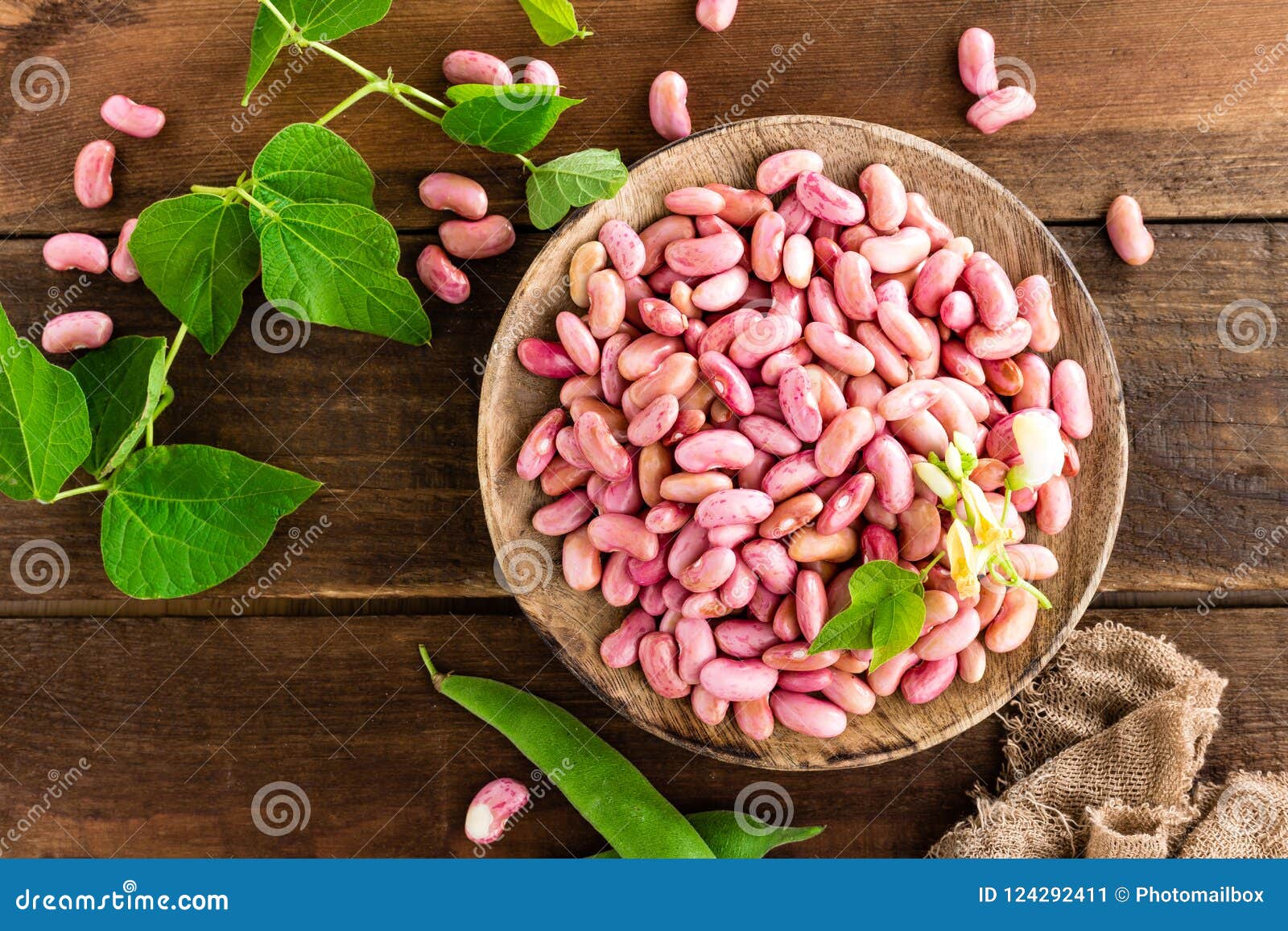 Red Kidney Beans. Haricot Bean Stock Image - Image of natural, common ...