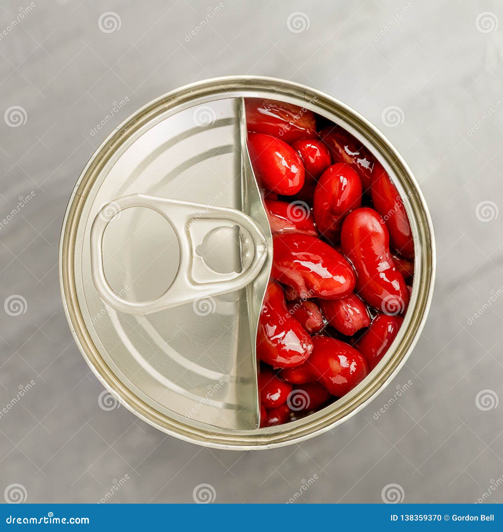 Red Kidney Beans stock photo. Image of ring, pull, beans - 138359370