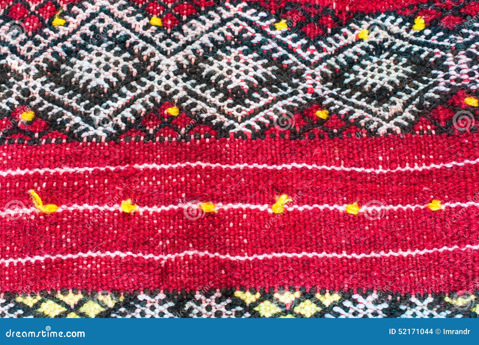 Red Kilim Textile Material As a Background Image Stock Photo - Image of ...