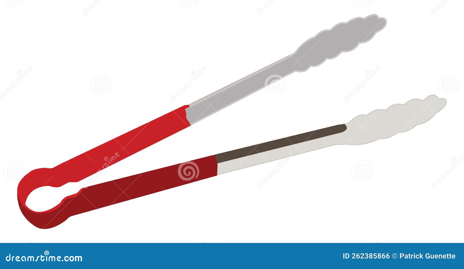 Tong Tongs Hand Cartoon Vector Illustration | CartoonDealer.com #286059689