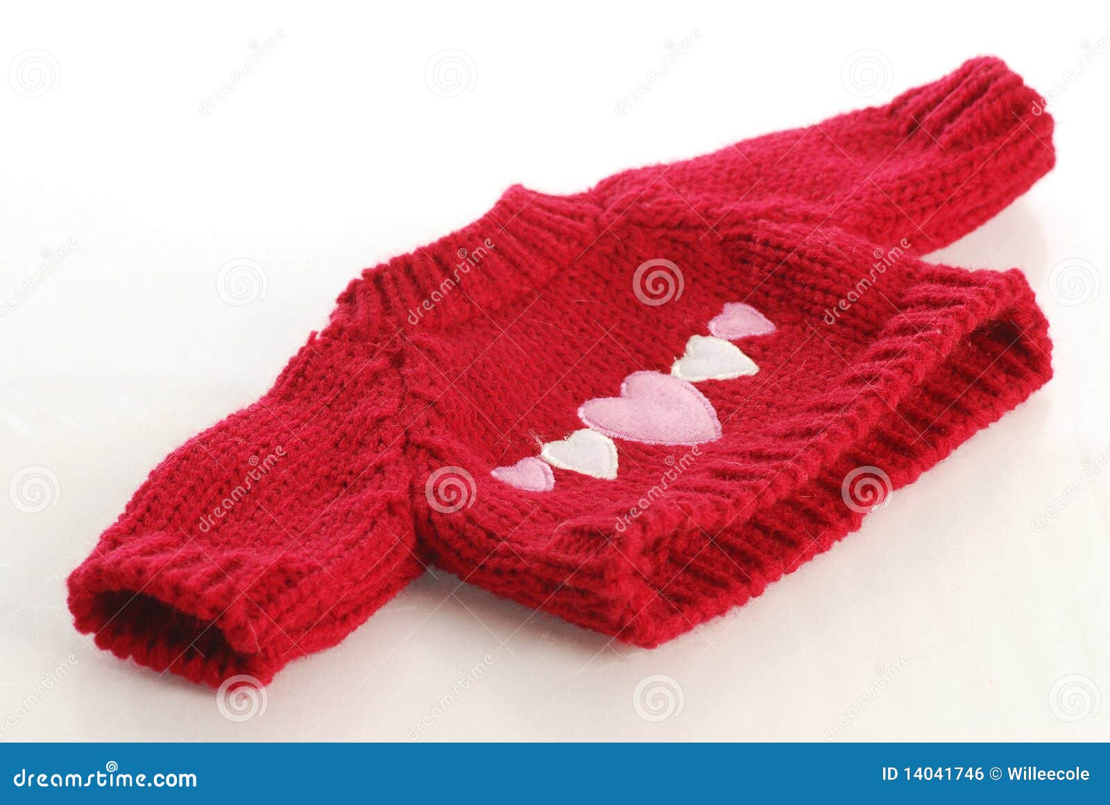 Red knit sweater stock photo. Image of fabric, cotton - 14041746