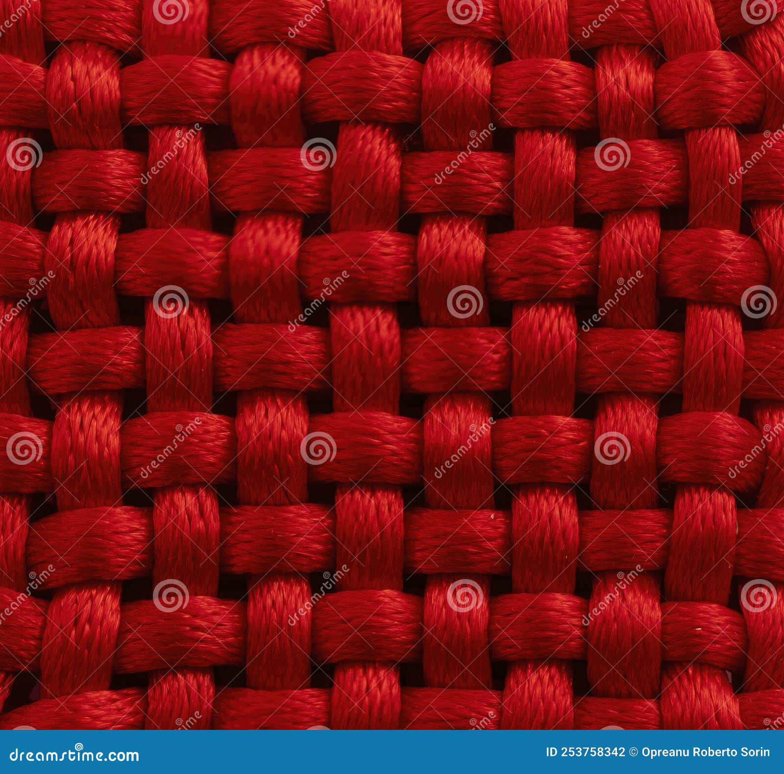 Red Knitted Braids Texture Macro Stock Photo - Image of braided ...