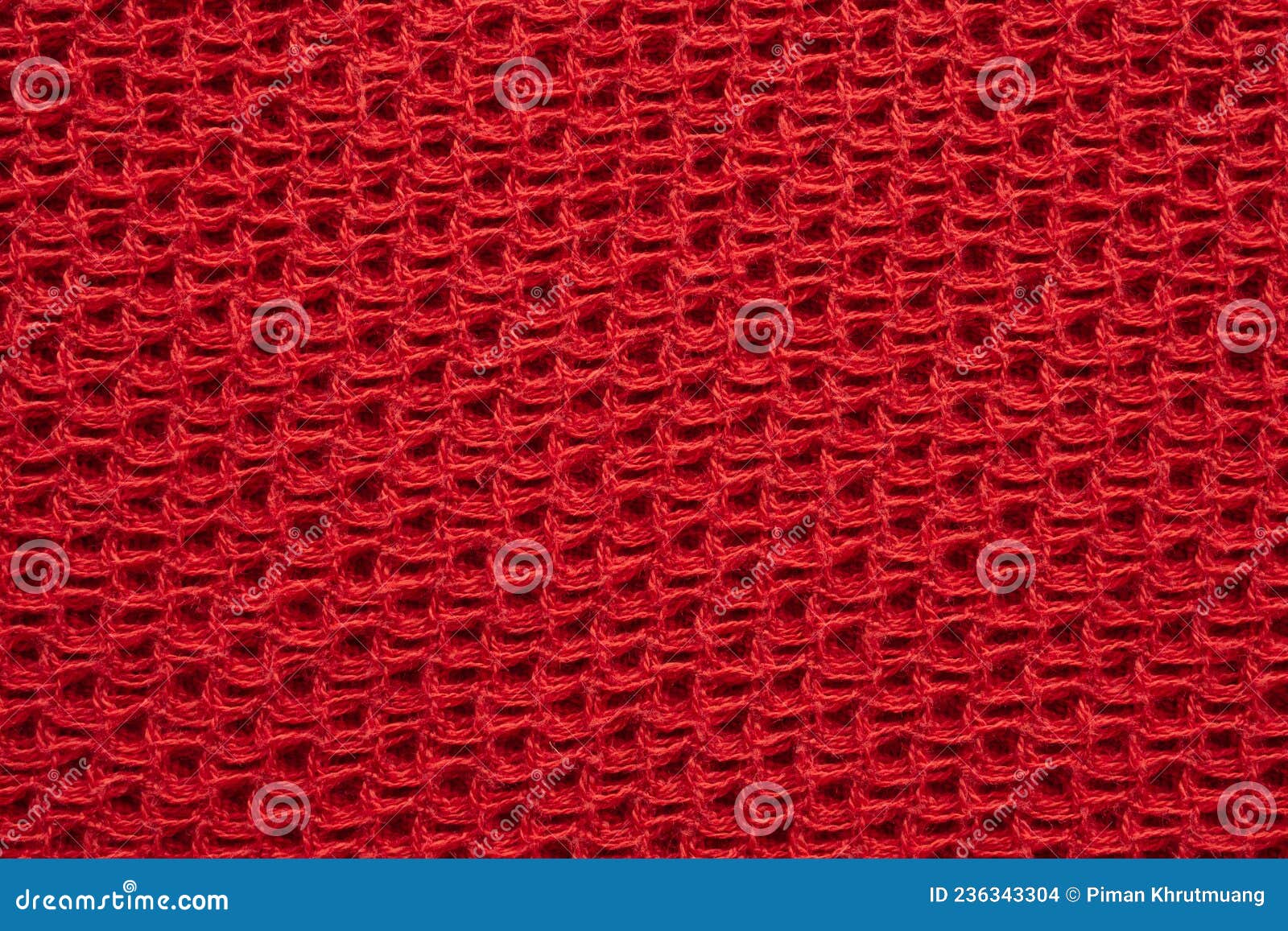Red Knitted Cloth Wool Texture Surface Background Stock Photo - Image ...