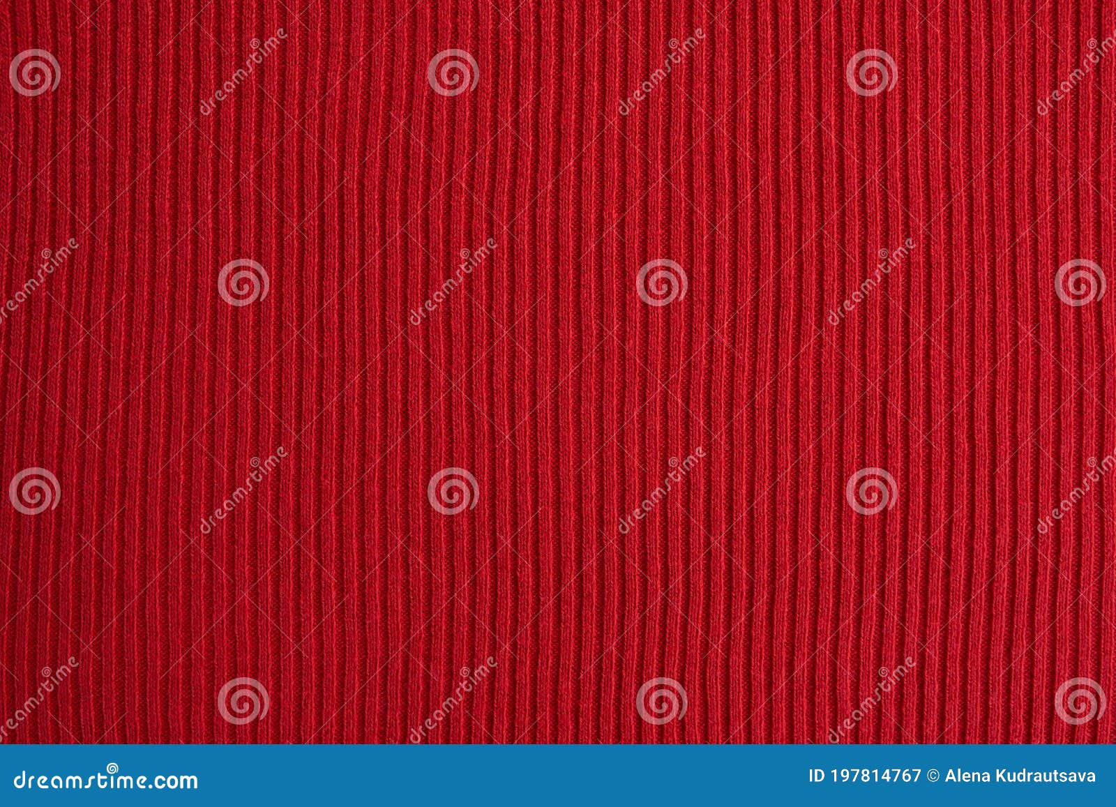 Red Knitted Fabric Texture As Background Stock Image - Image of cozy ...