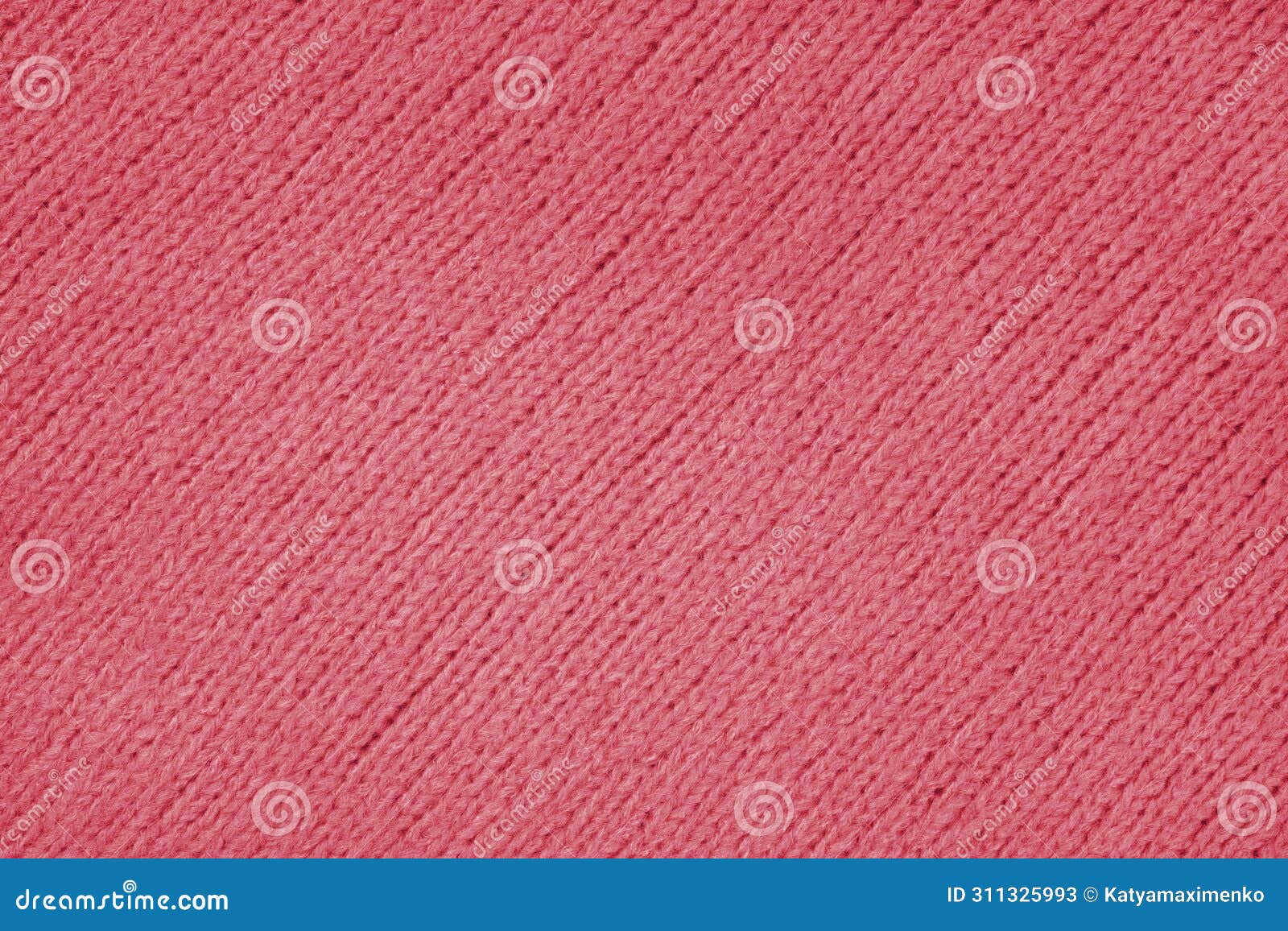 Red Knitted Woolen Jersey Fabric with Diagonal Weaving, Sweater ...