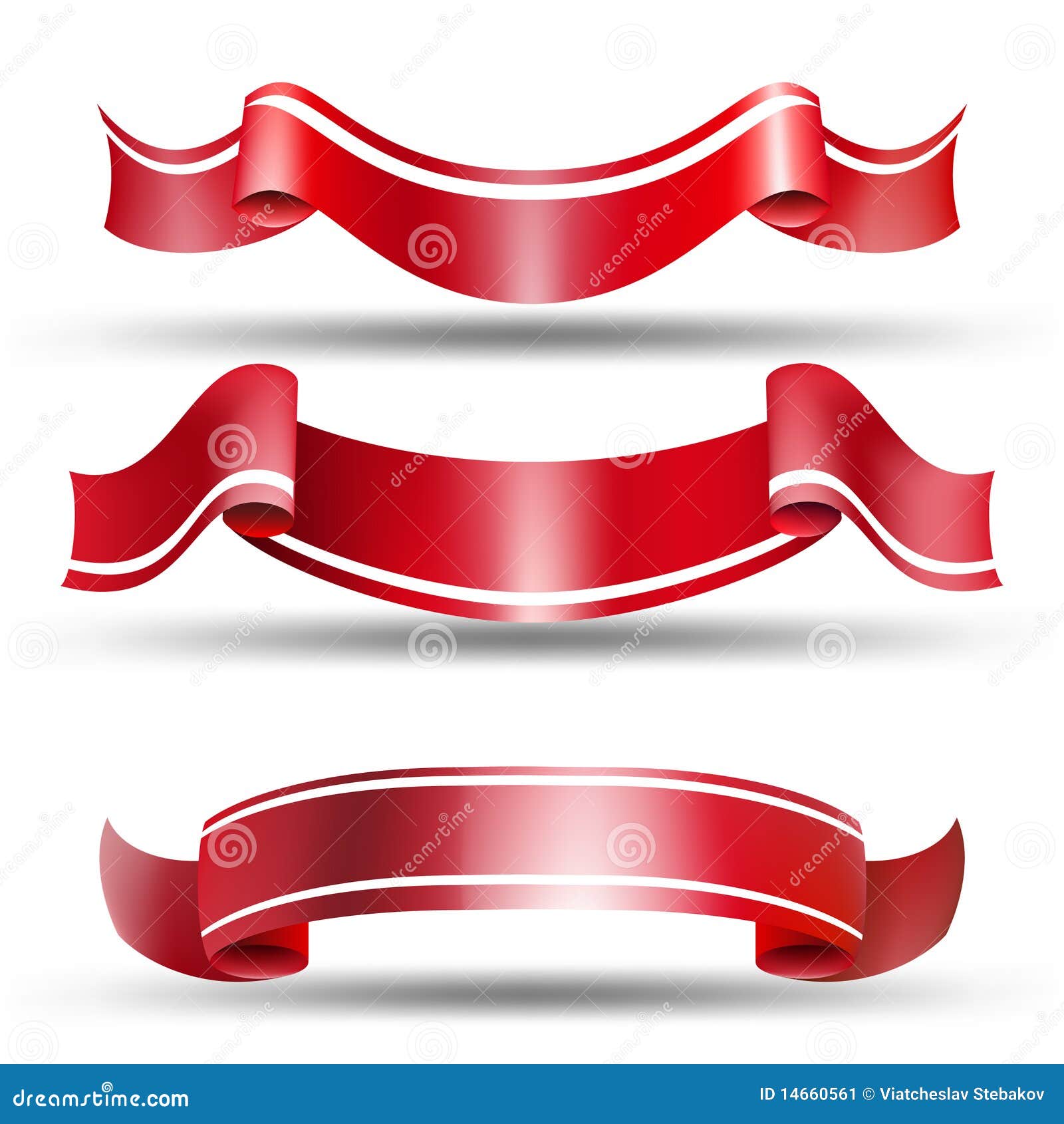Red labels. Vector set stock vector. Illustration of abstract - 14660561