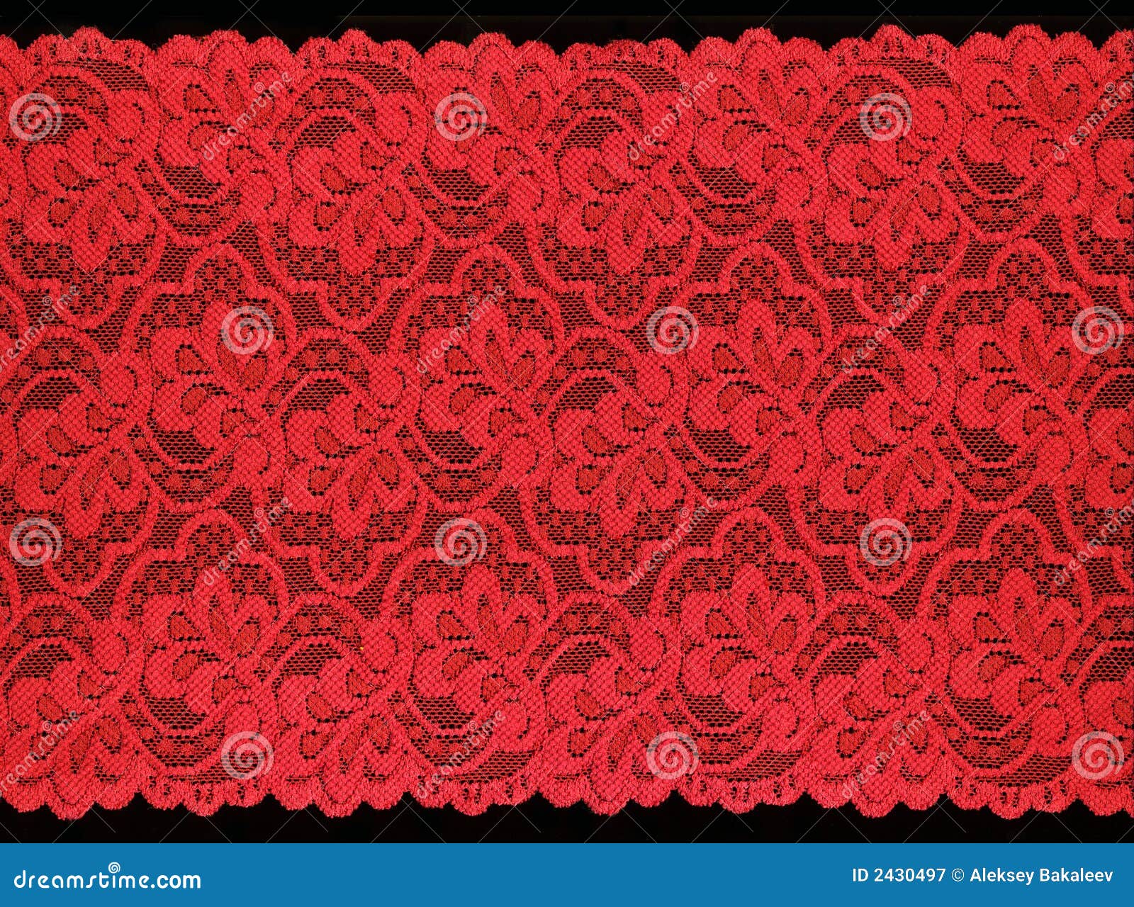 Black And Red Lace Background