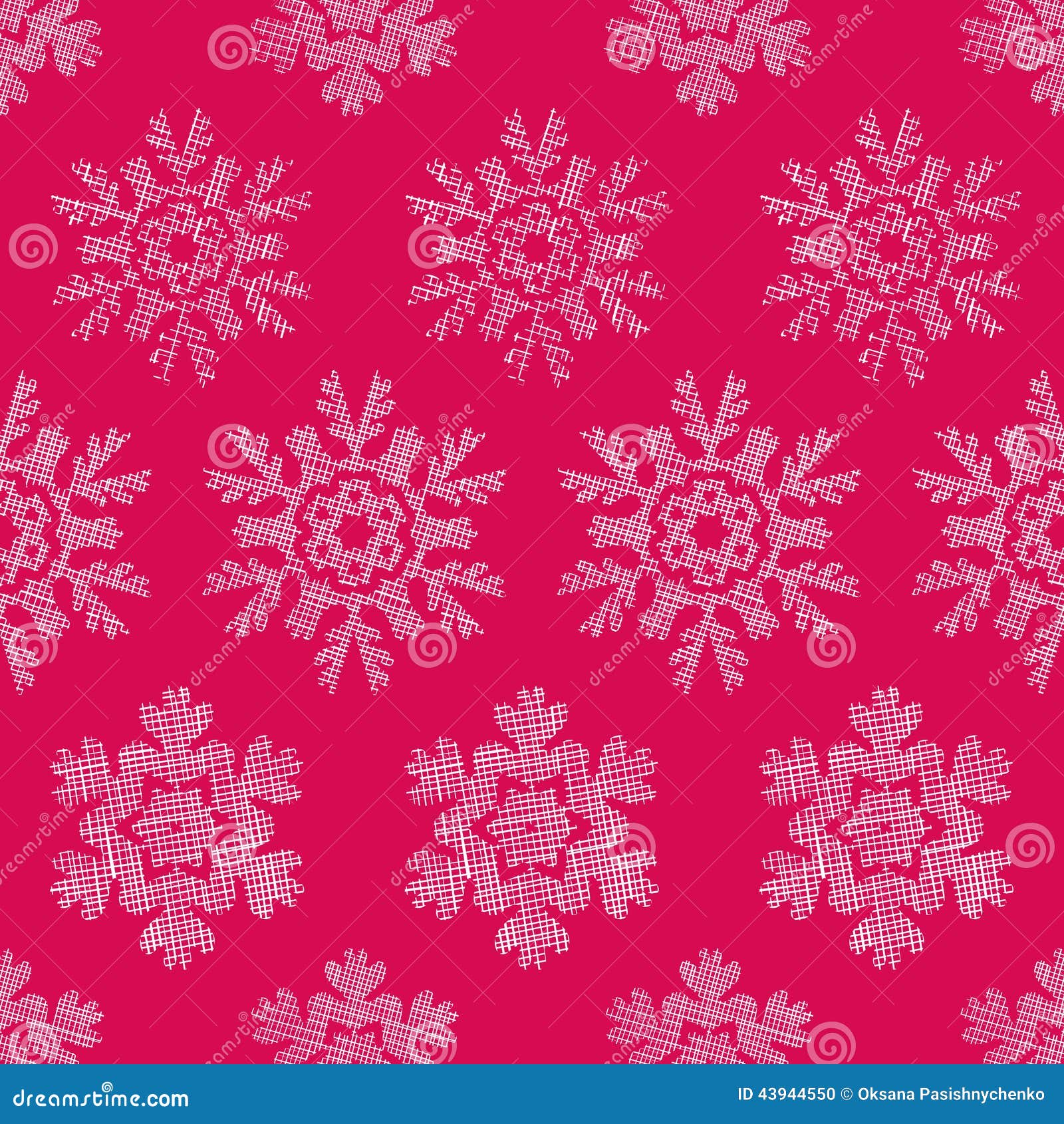Red Lace Christmas Snowflakes Geometric Textile Stock Vector ...