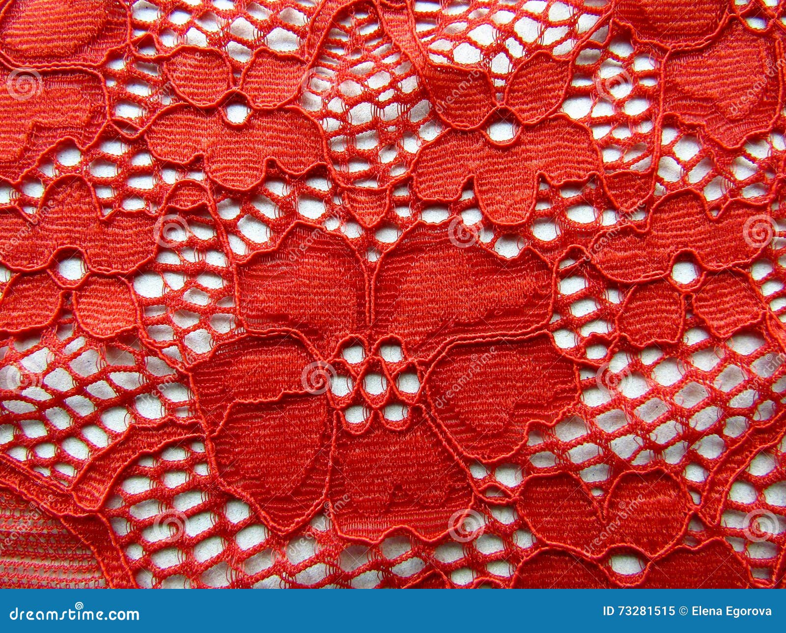 Red Lace with Flowers Texture Stock Image - Image of texture, material ...