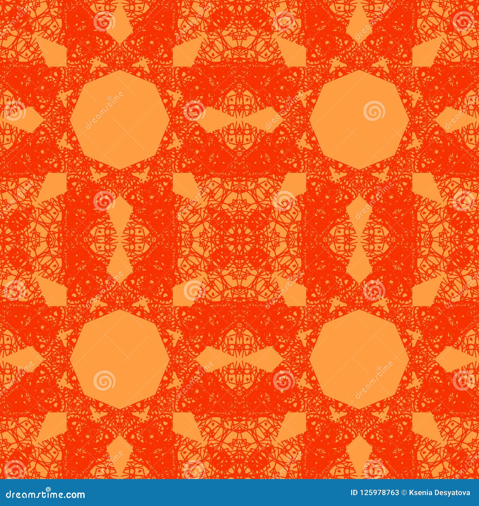 Red lace pattern stock illustration. Illustration of exquisite - 125978763