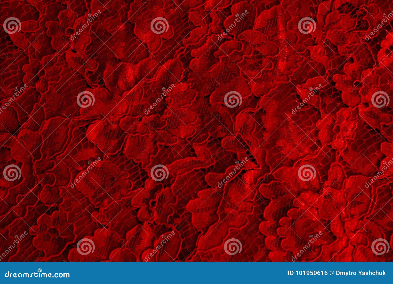 Red Lace Background