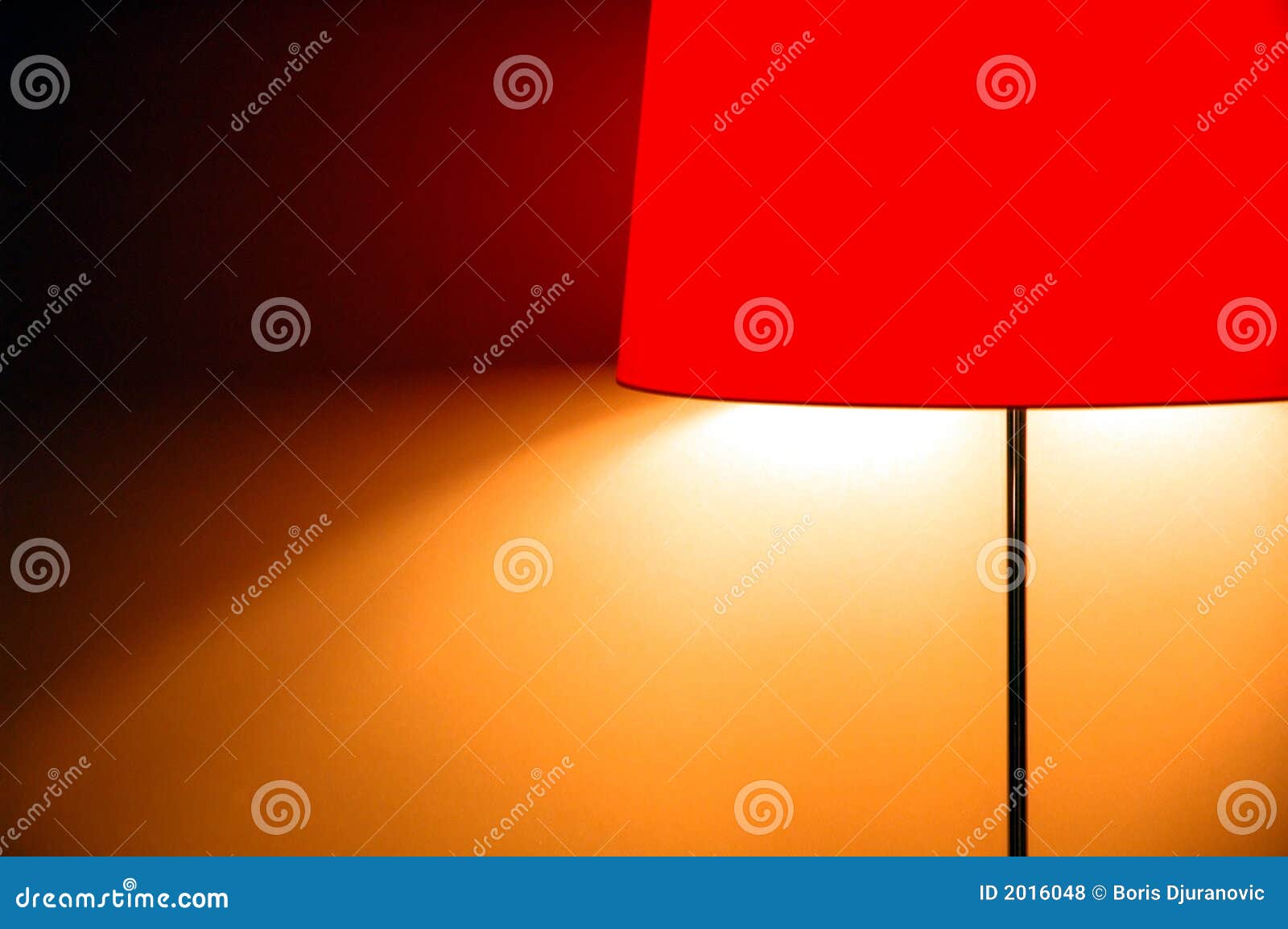 Red lamp stock photo. Image of lighting, modern, home - 2016048
