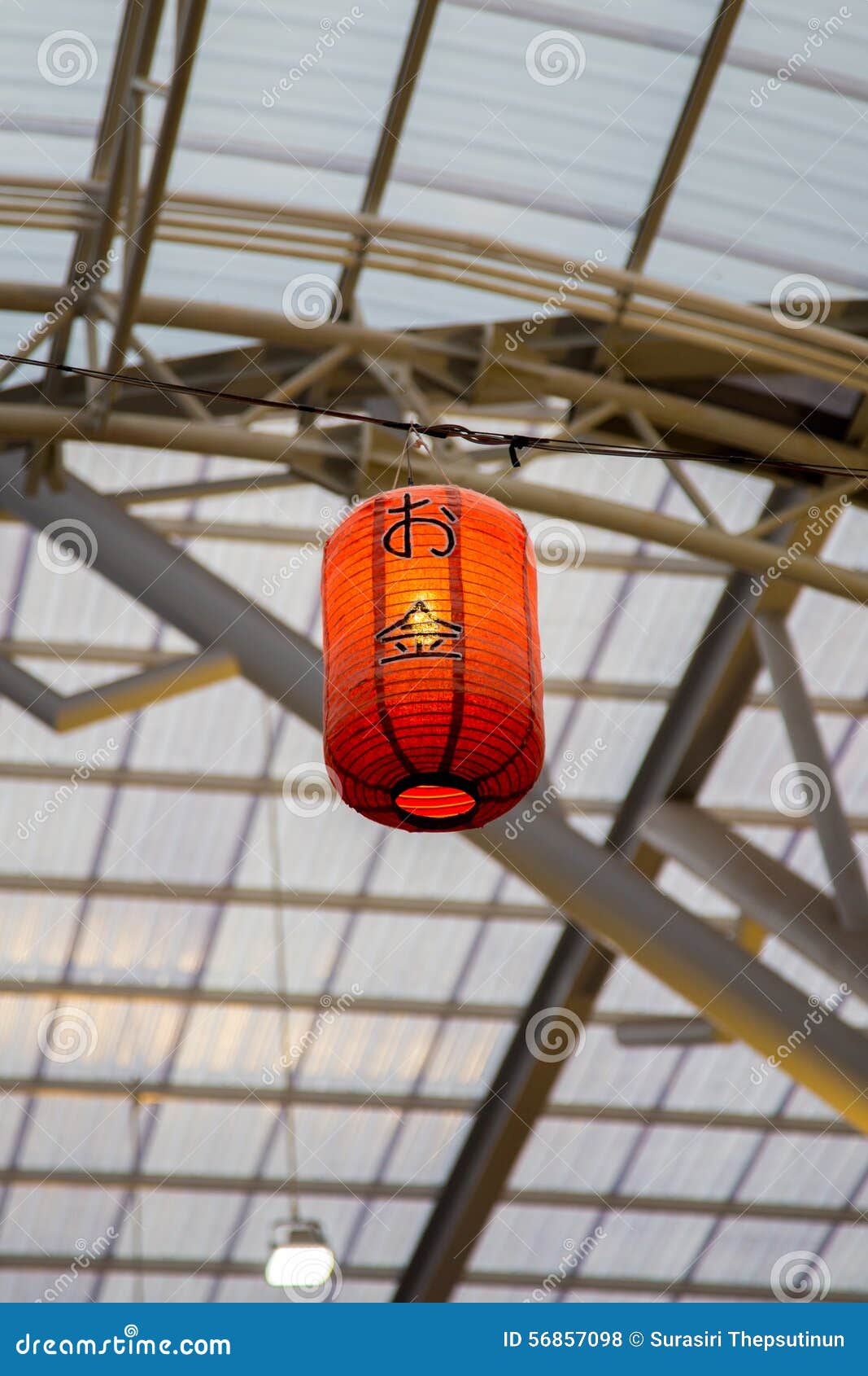 Red lamp stock photo. Image of japanese, paper, lamp - 56857098