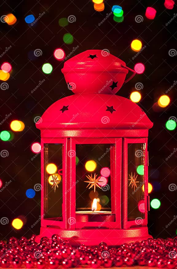 Red lantern stock photo. Image of cute, atmosphere, candlelight - 103887130