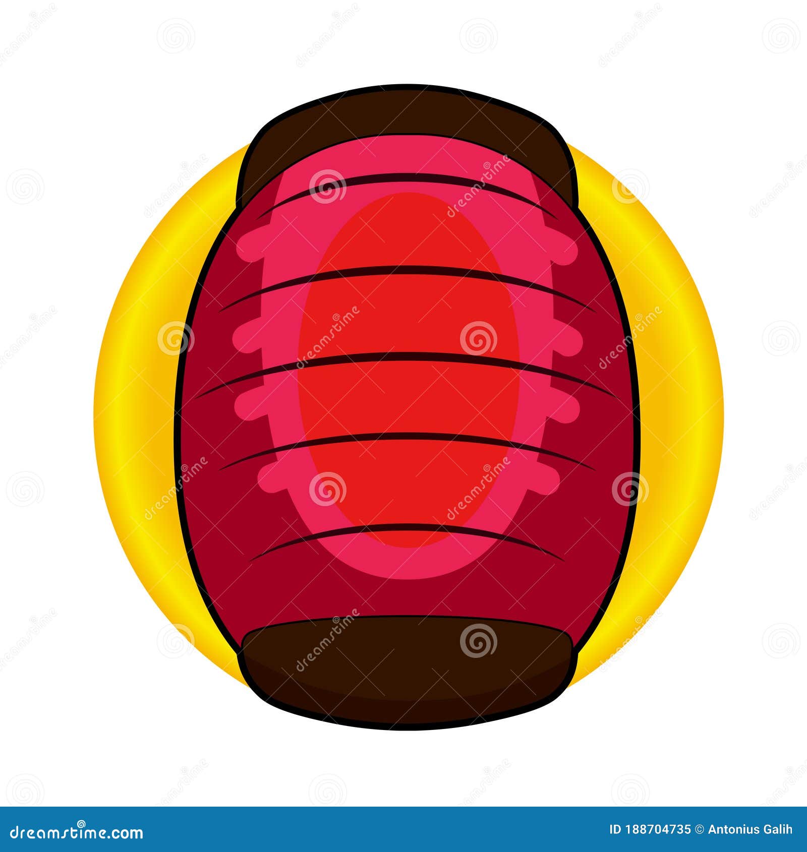 Red Lantern Logo Icon. Shining Lantern Stock Vector - Illustration of ...