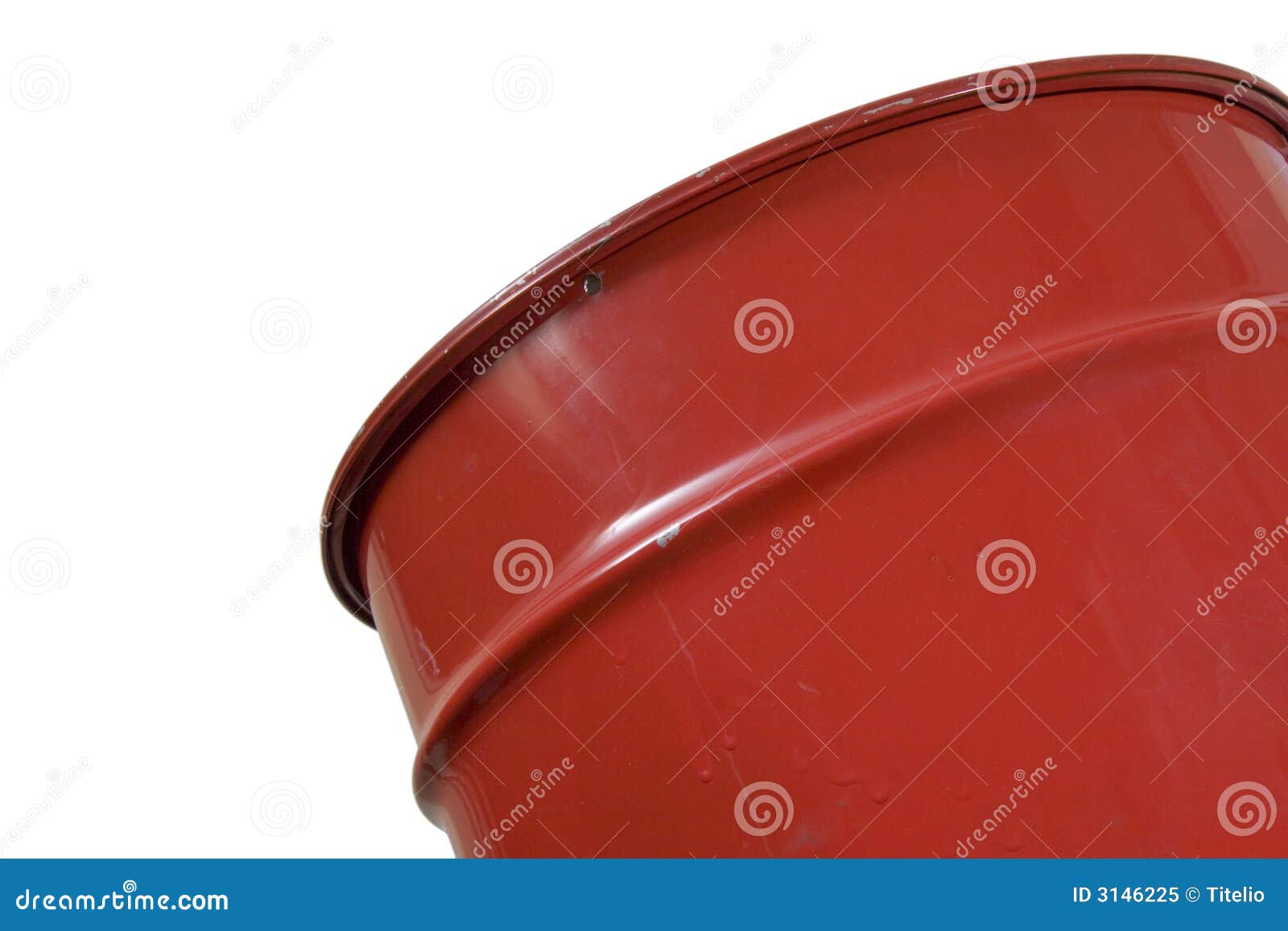 Red large can stock image. Image of toxic, industry, ecosystem - 3146225