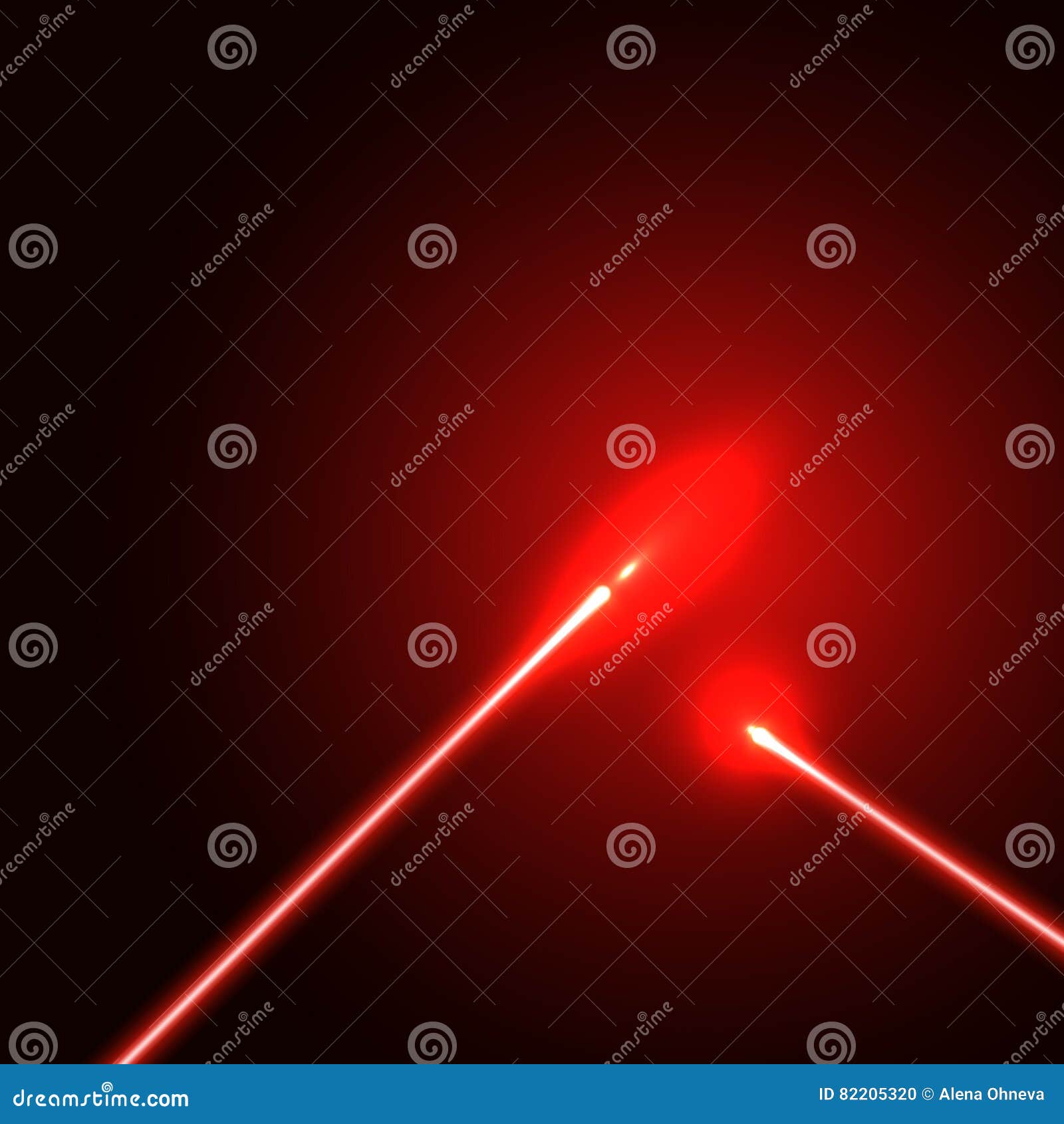 Red Laser Beam Background With Light Flares. Stock Vector ... Red Laser Beam Background With Light Flares. Stock Vector ...