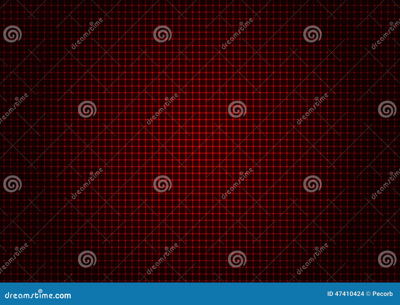 Laser Grid In Deep Space. Retro Futuristic Template In 80s Style ...