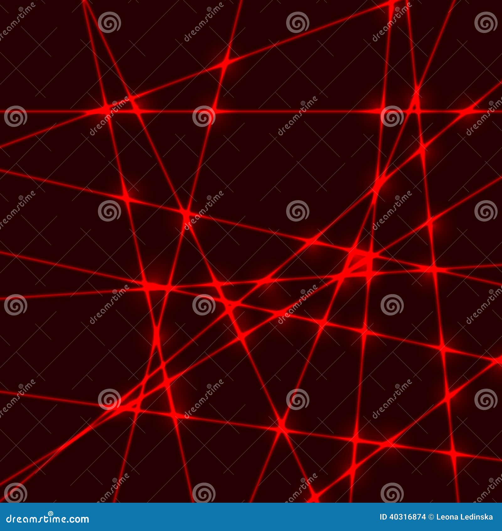 Red Laser Light Beam Vector Illustration | CartoonDealer.com #40316874
