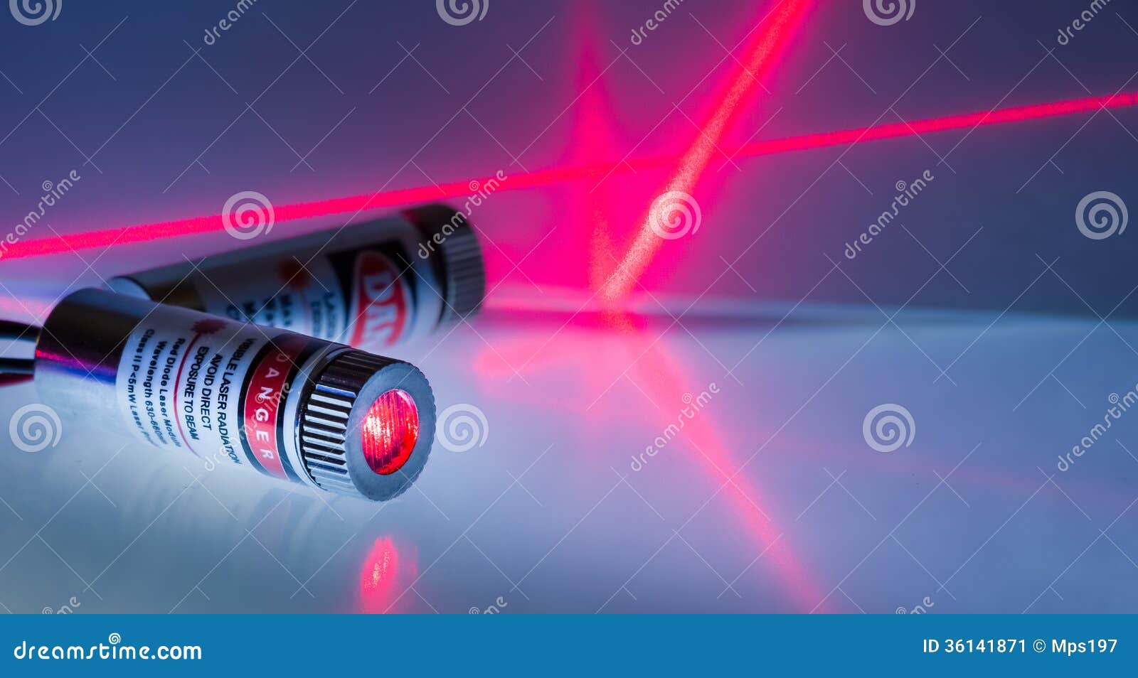 Red laser stock image. Image of lens, laser, module, beam - 36141871