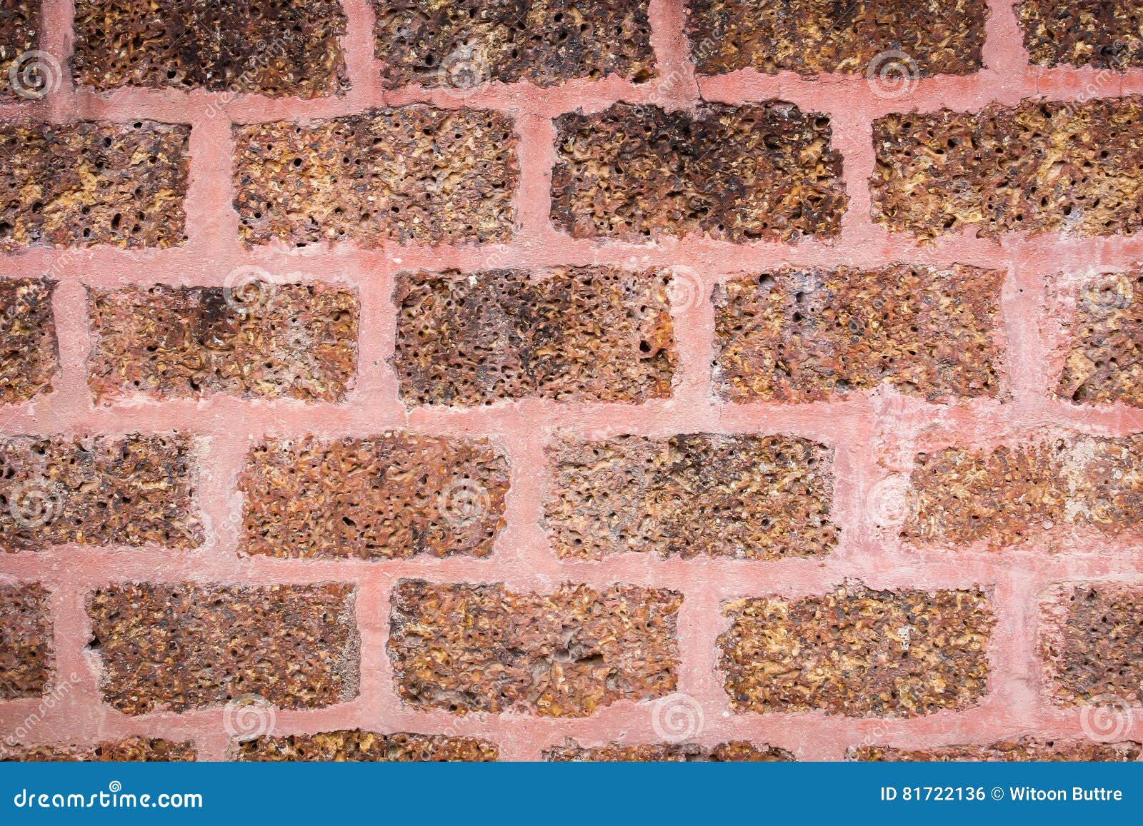 Laterite Brick Texture Stock Photo | CartoonDealer.com #44451360