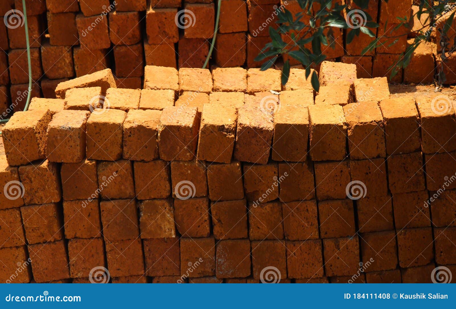 Red Laterite Stones for Constructions Stock Photo - Image of chiseled ...