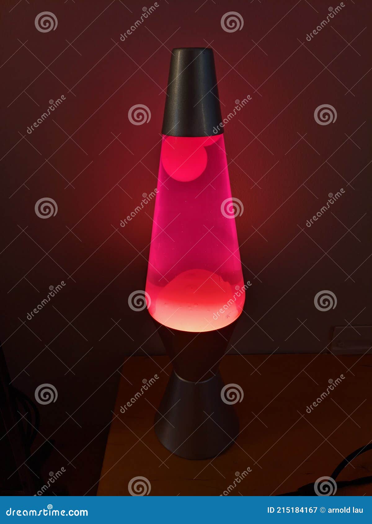 Red lava lamp on night stock image. Image of brand, organ - 215184167