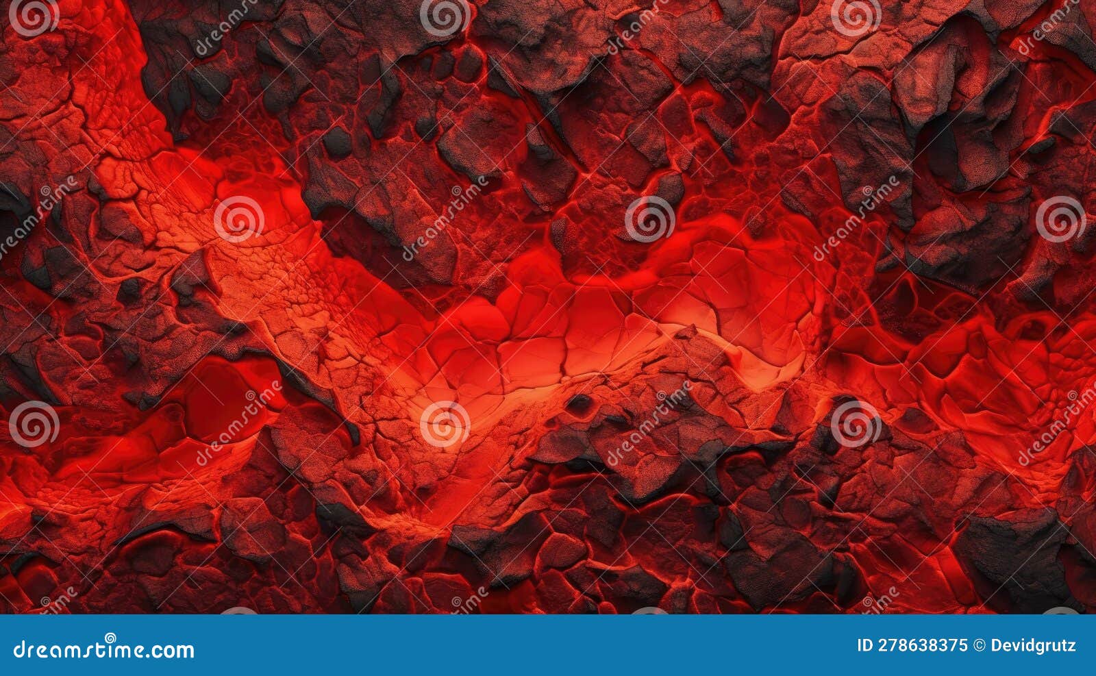 Red Lava Texture Background. Generative AI Stock Image - Image of burn ...