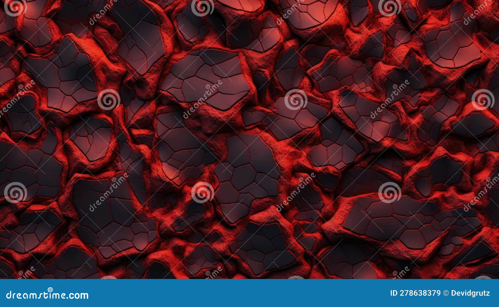 Red Lava Texture Background. Generative AI Stock Image - Image of lava ...