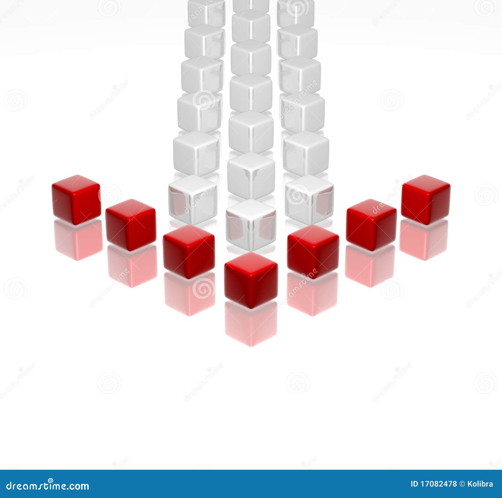 Red leader stock illustration. Illustration of abstract - 17082478