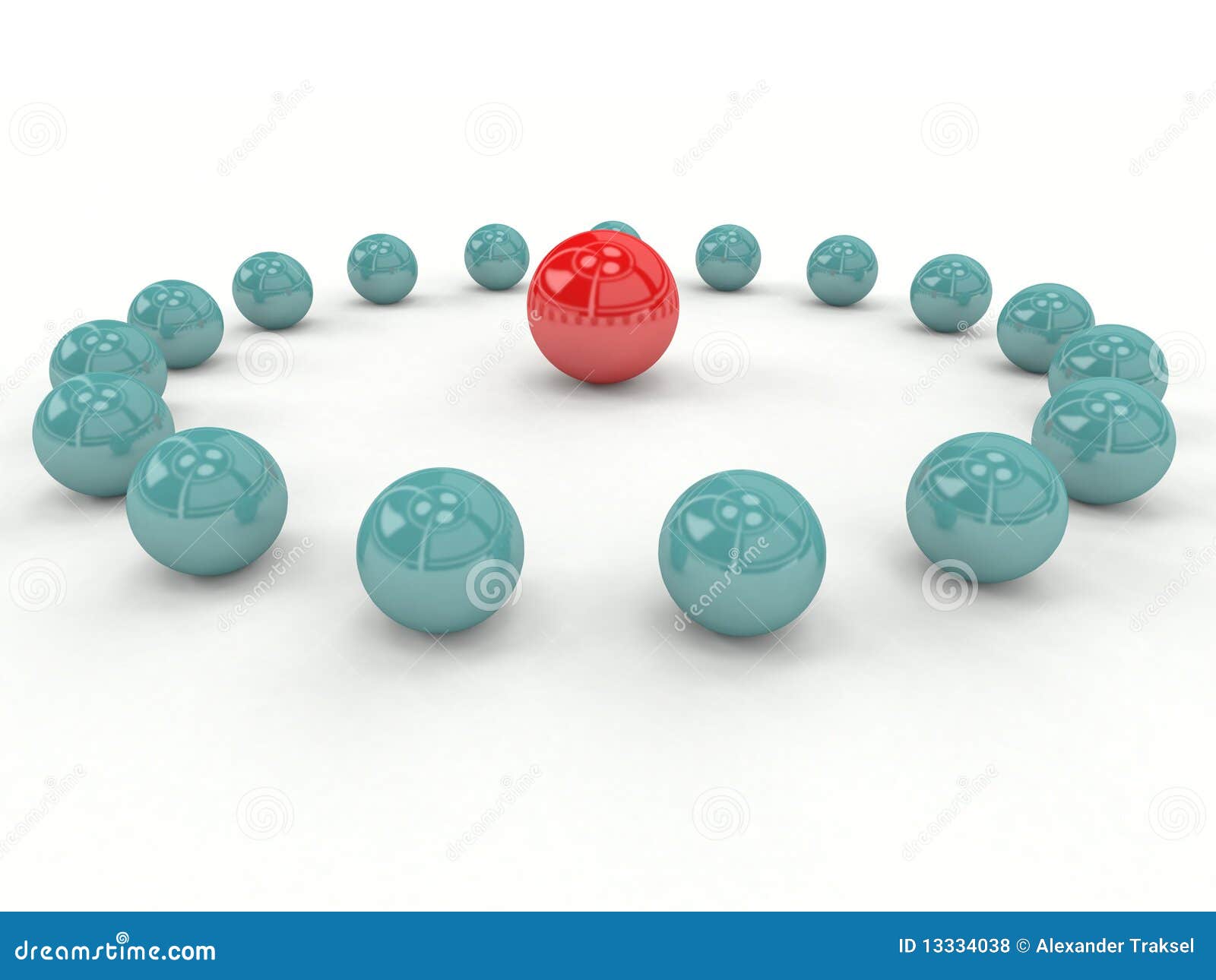 Red Leader, on White Background Stock Illustration - Illustration of ...