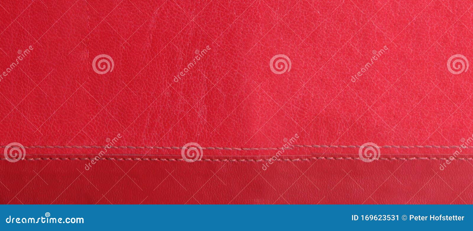 Red Leather Background with Red Stitches Stock Image - Image of ...