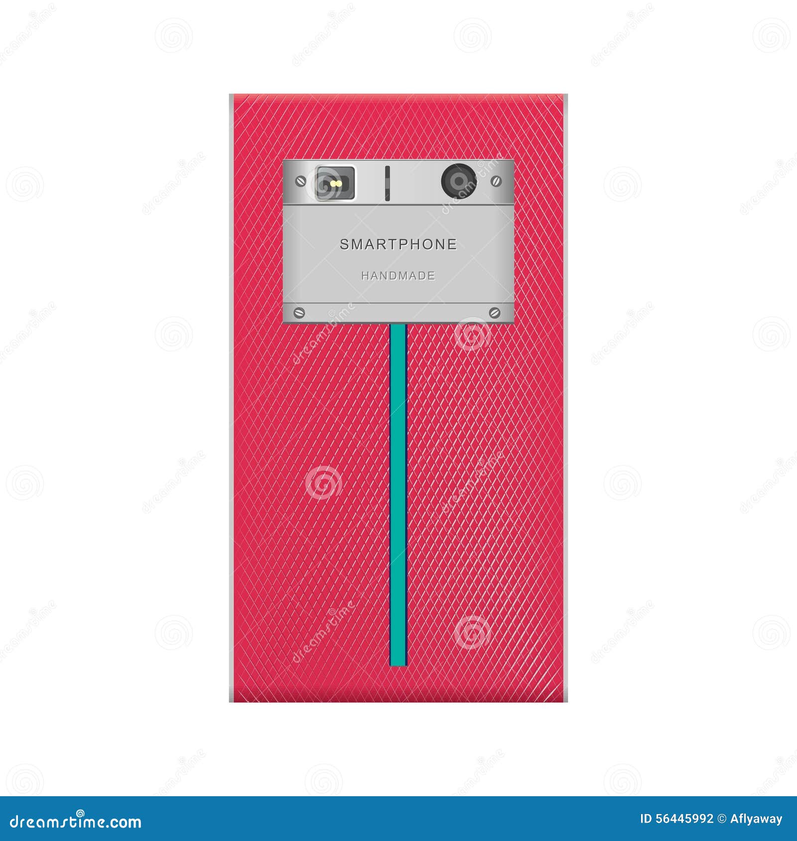 Red Leather Cover Smartphone Stock Photo - Image of exotic, color: 56445992