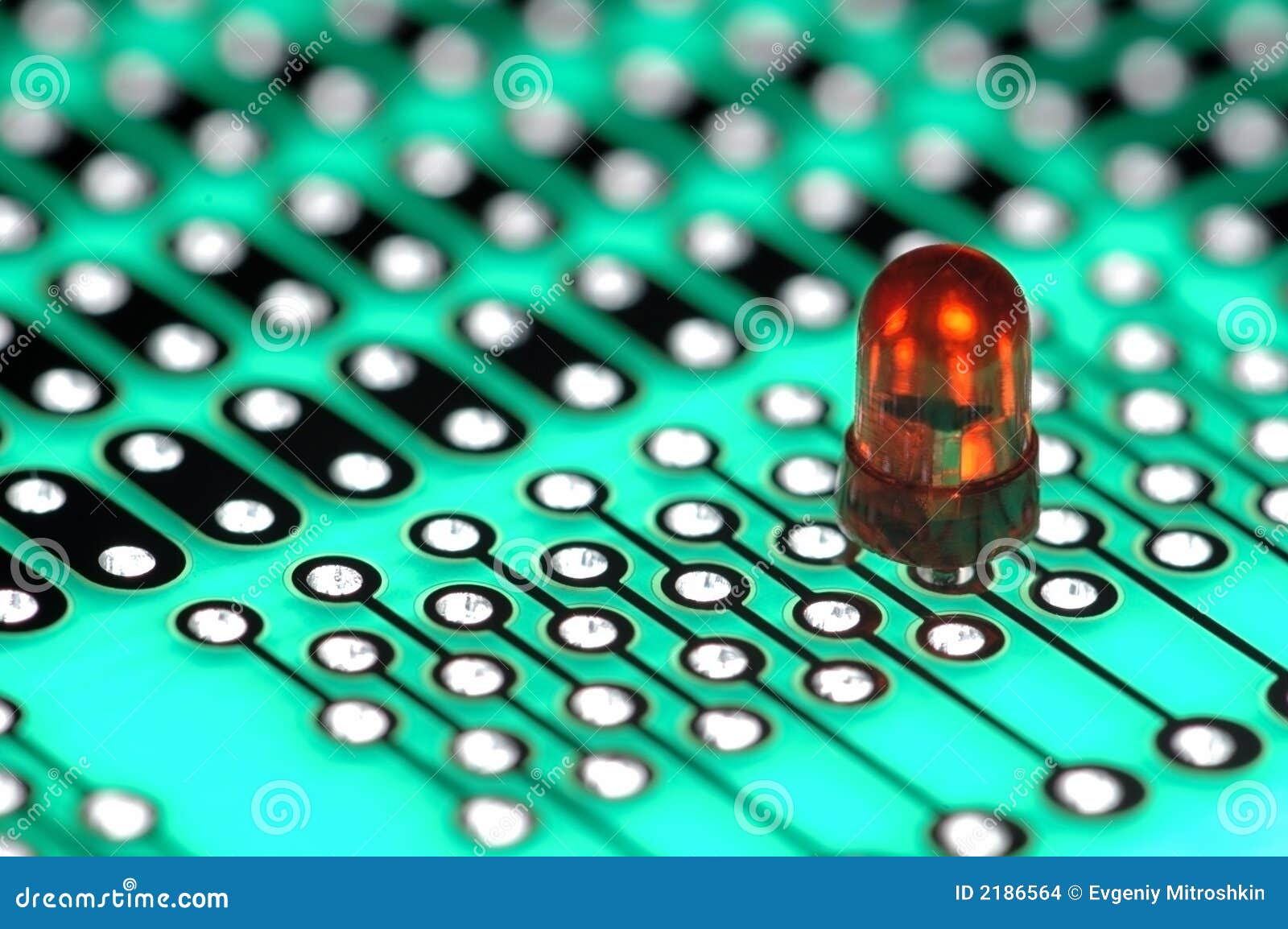 Red led stock photo. Image of component, computer, marco - 2186564