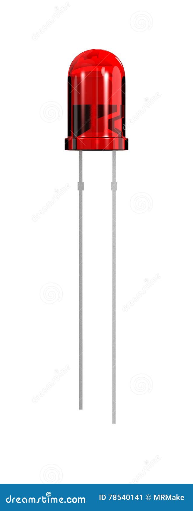 Red Led Diode Royalty-Free Stock Photo | CartoonDealer.com #78540141