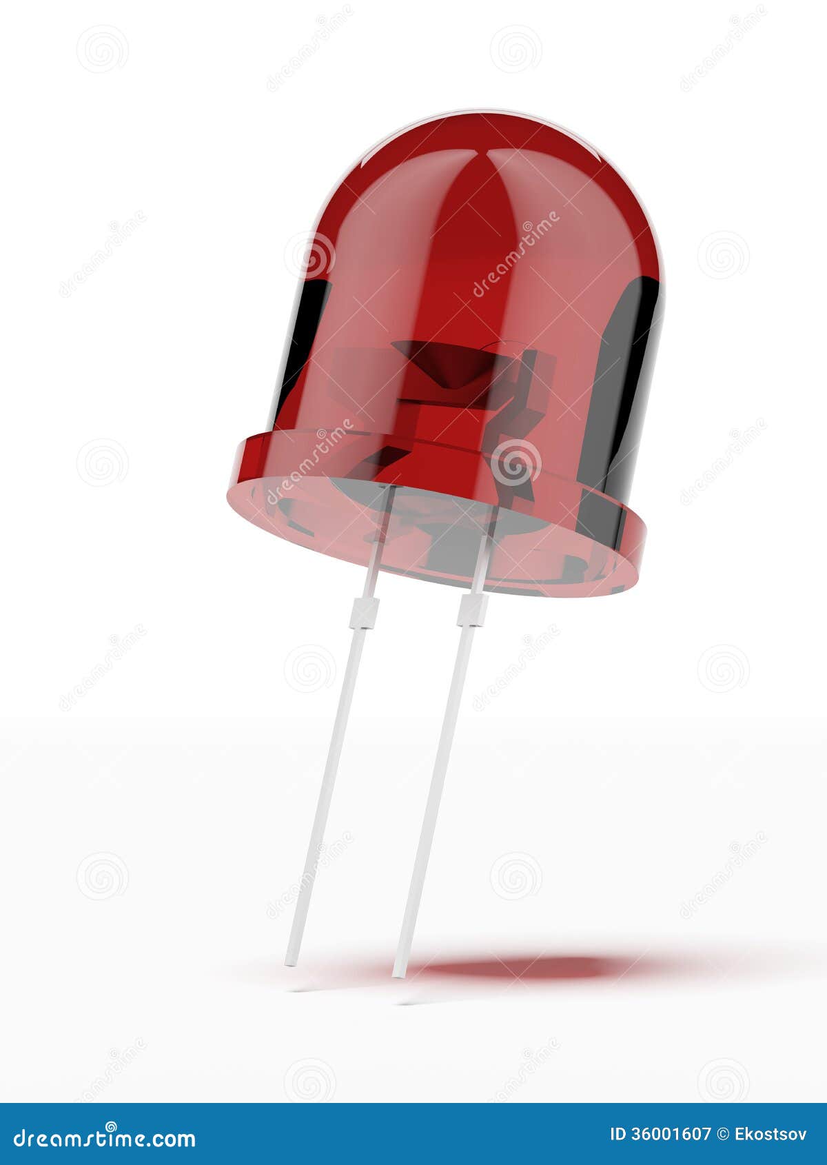 Red LED stock image. Image of macro, isolated, background - 36001607