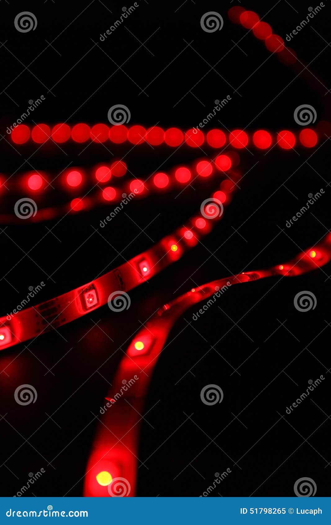 Red leds stock image. Image of background, blue, stripes - 51798265